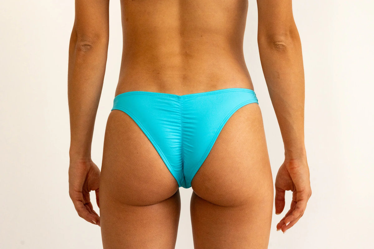 Skimpy Scrunch Rio Aqua Marine – Pualani Hawaii Beachwear