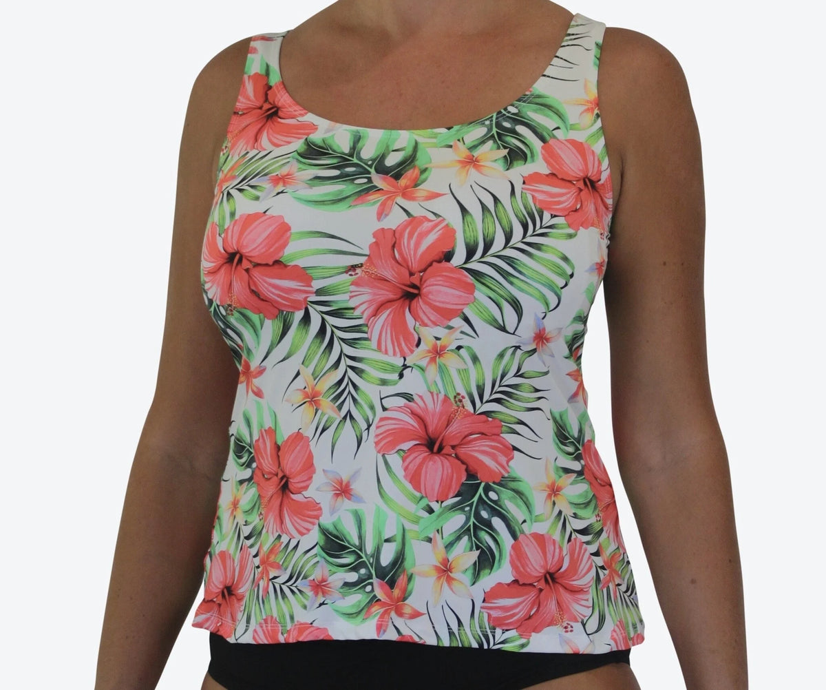 Scoop Tankini Tahiti – Pualani Hawaii Beachwear