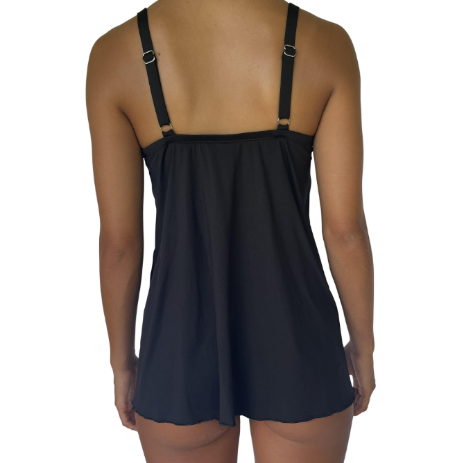 Underwire Tankini Black – Pualani Hawaii Beachwear